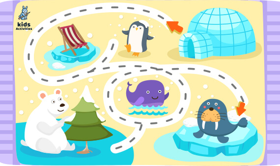 Educational maze game for children ⋆ Kids Activities