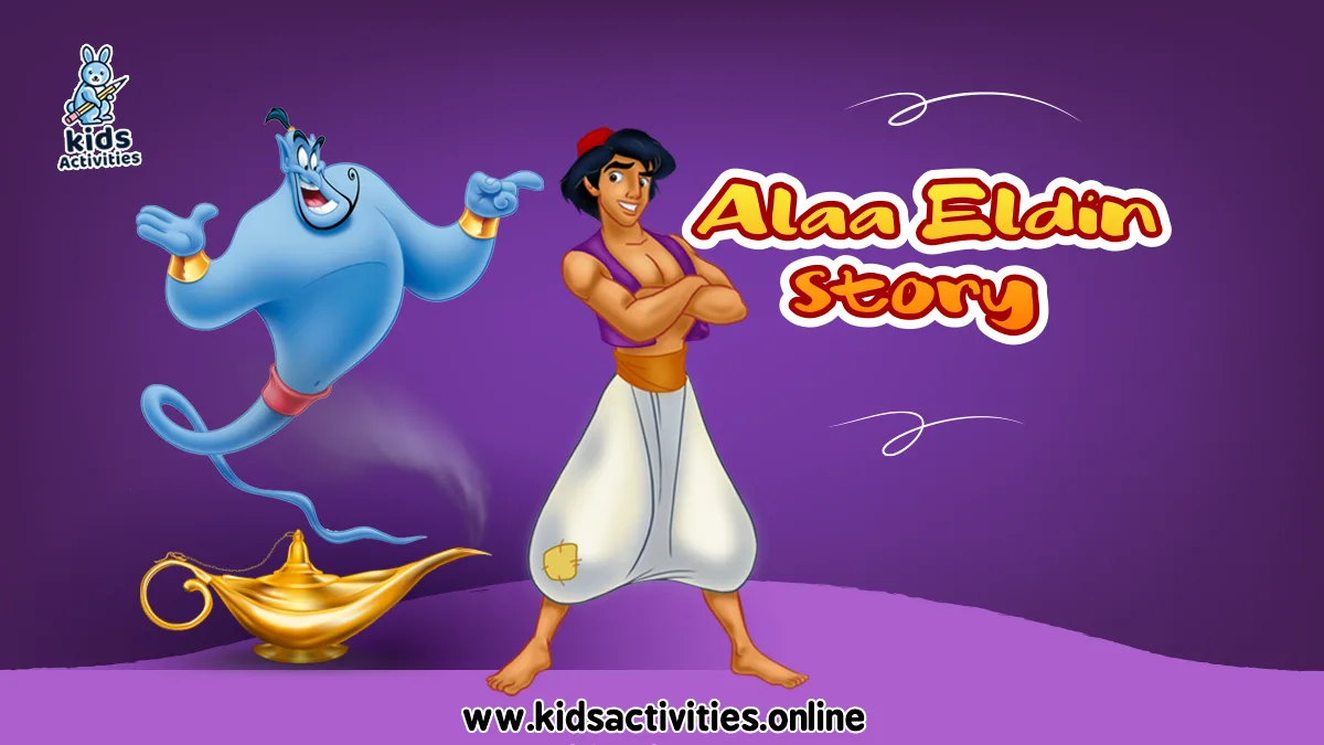 The Story of Aladdin and the Magic Lamp ⋆ Kids Activities