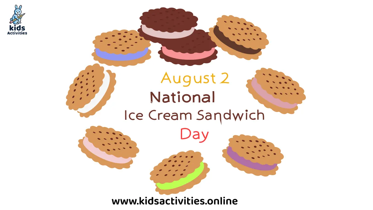 Ice Cream Sandwich Day Clipart, Free Download ⋆ Kids Activities
