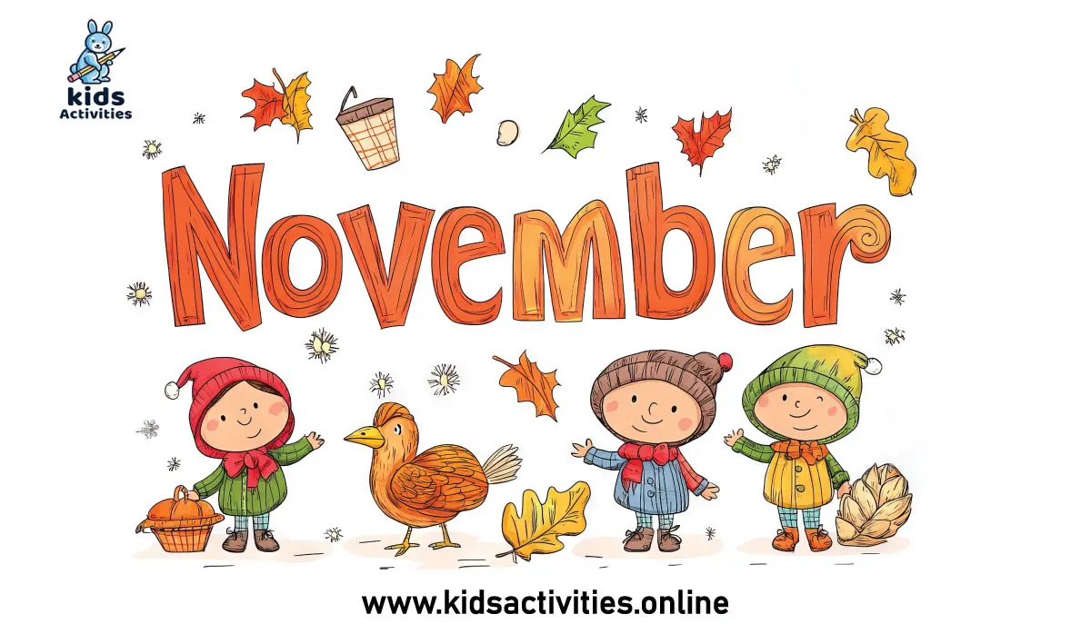 November Preschool Activities and Fun Things to Do With Kids ⋆ Kids ...