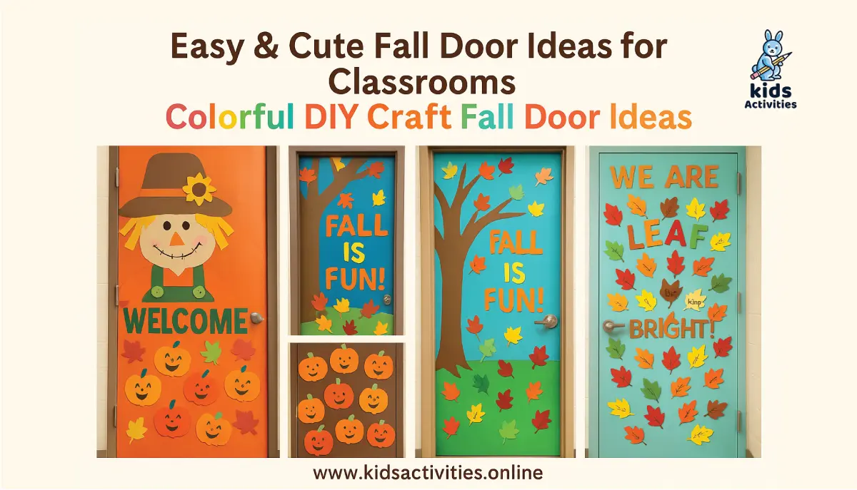 15 Creative Fall Classroom Door Decoration Ideas ⋆ Kids Activities