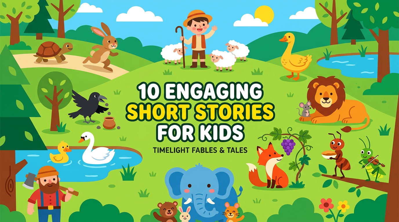 10 Engaging Short Stories for Kids ⋆ Kids Activities